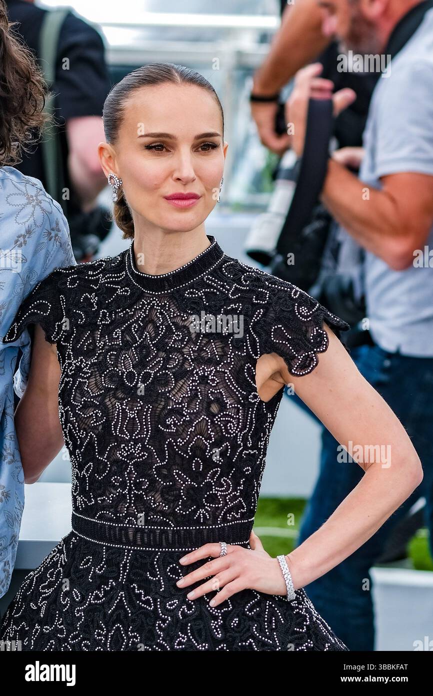 Cannes, France. 16th May, 2025. Natalie Portman seen at the Photocall ...