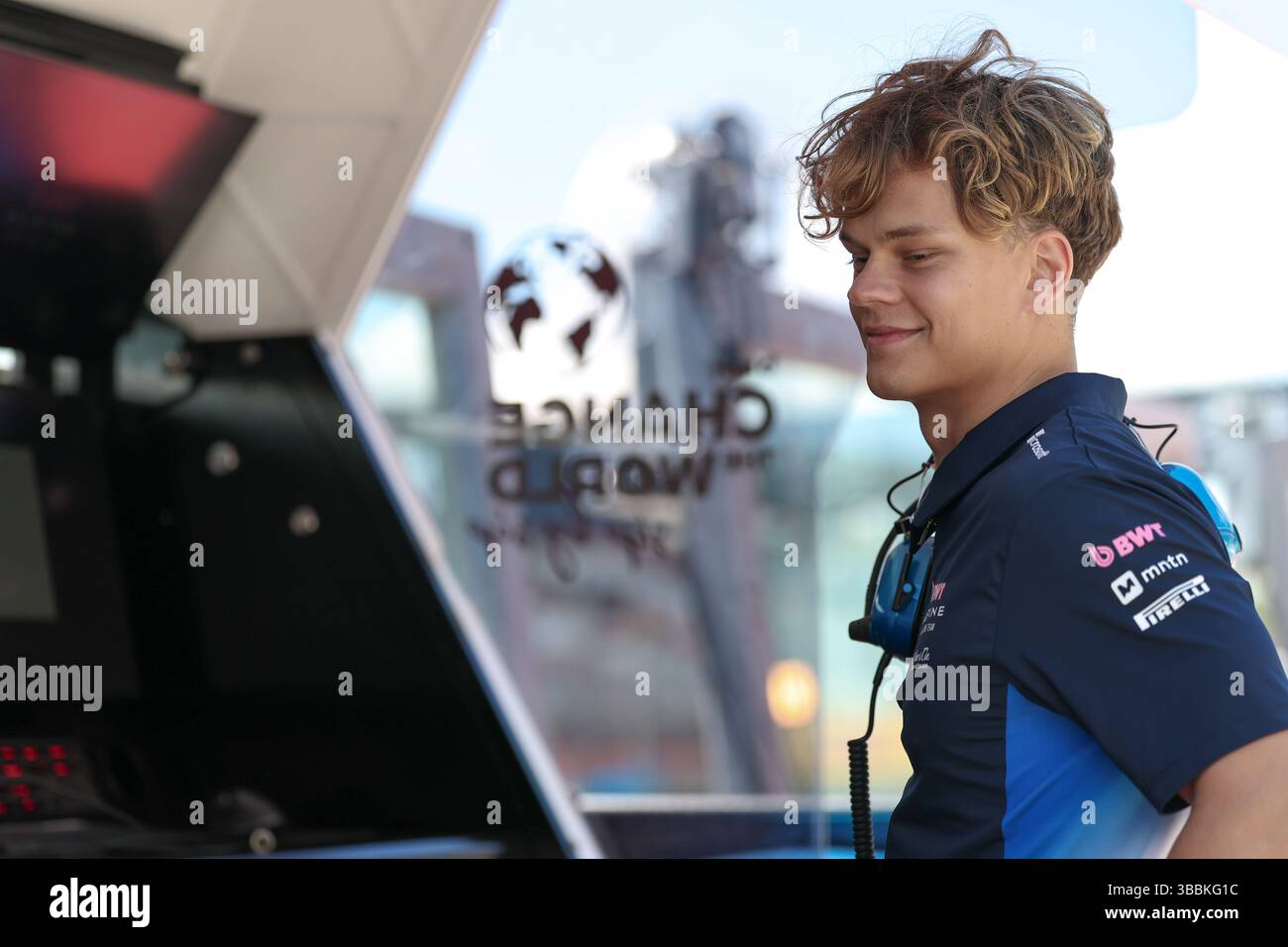 IMOLA, ITALY - MAY 16: Paul Aron looks on in the pitwall during ...