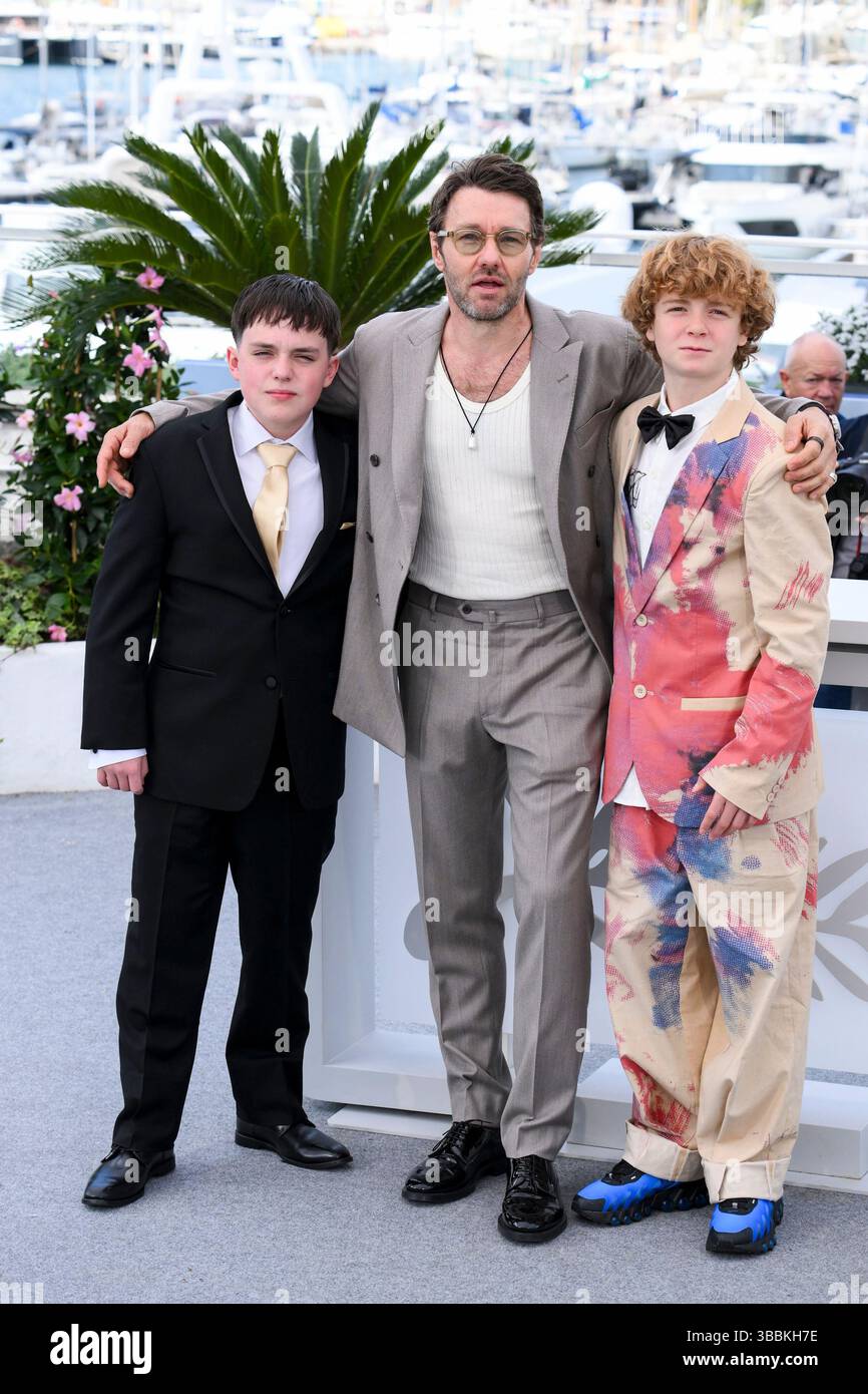 Italy. 16th May, 2025. Kenny Rasmussen, Joel Edgerton, Kayo Martin 78th ...