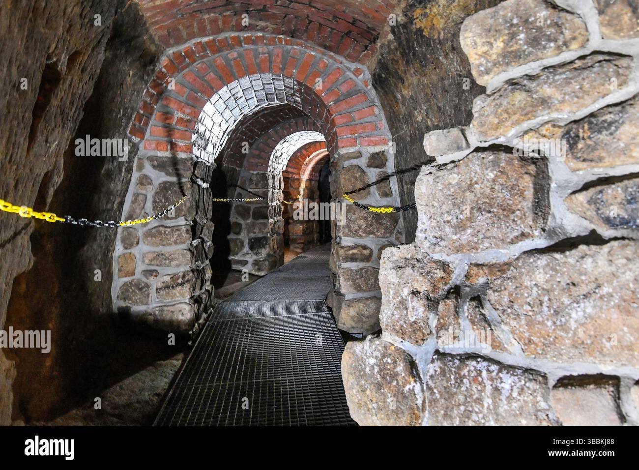 Special sightseeing route in Pilsen Historical Underground, labyrinth ...