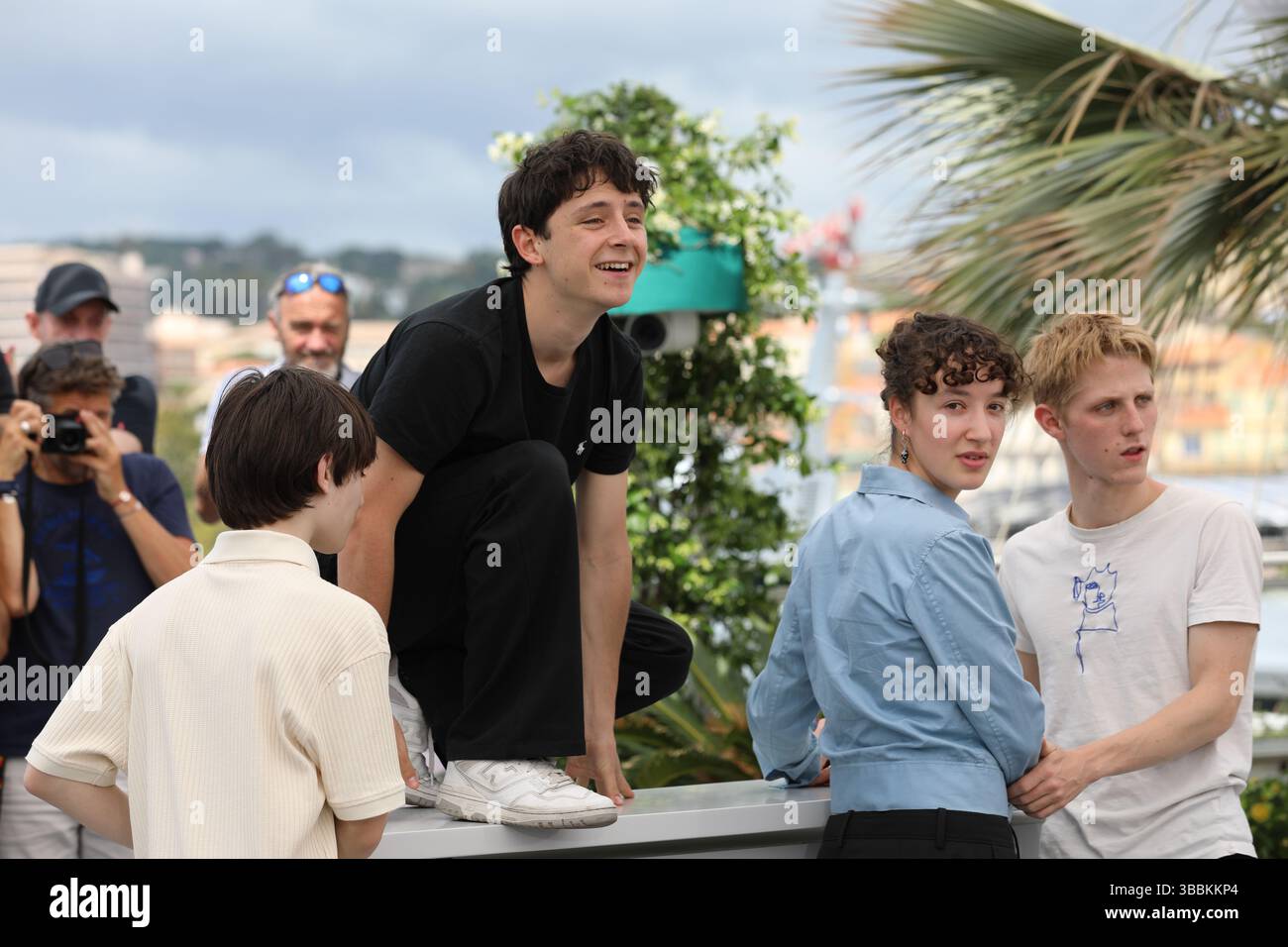 May 16, 2025, Cannes, Cote D'azur, France: COME PERONNET has fun during ...