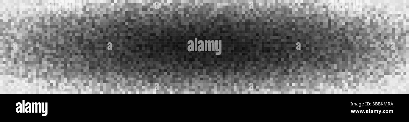 Dark censor blur glitch field. Dense horizontal distortion block ...
