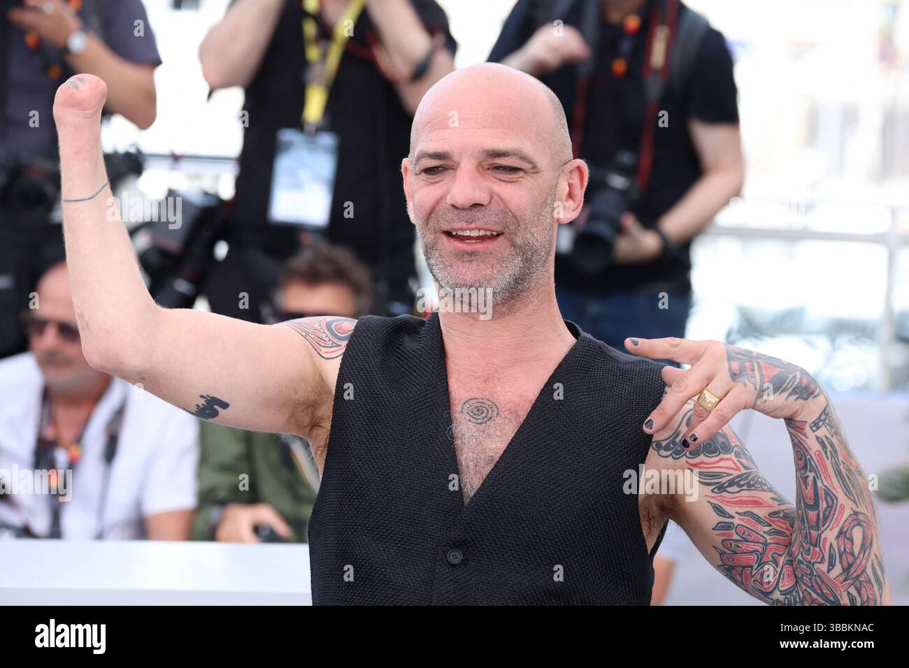 Cannes, France. 16th May, 2025. Richard Bellamy posing at the Sirat in ...