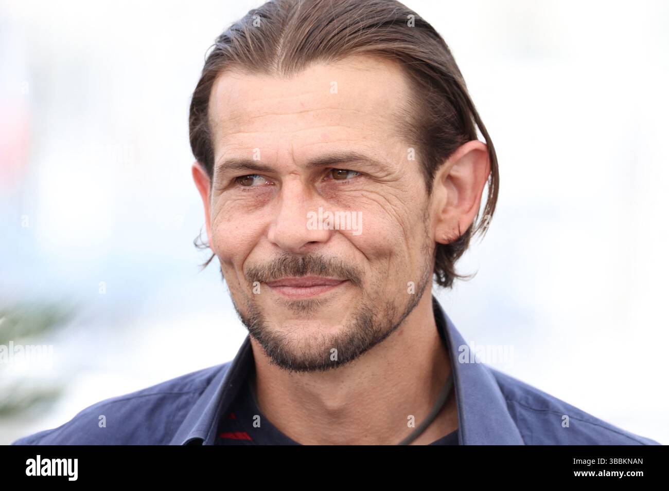 Cannes, France. 16th May, 2025. Tonin Janvier posing at the Sirat in ...