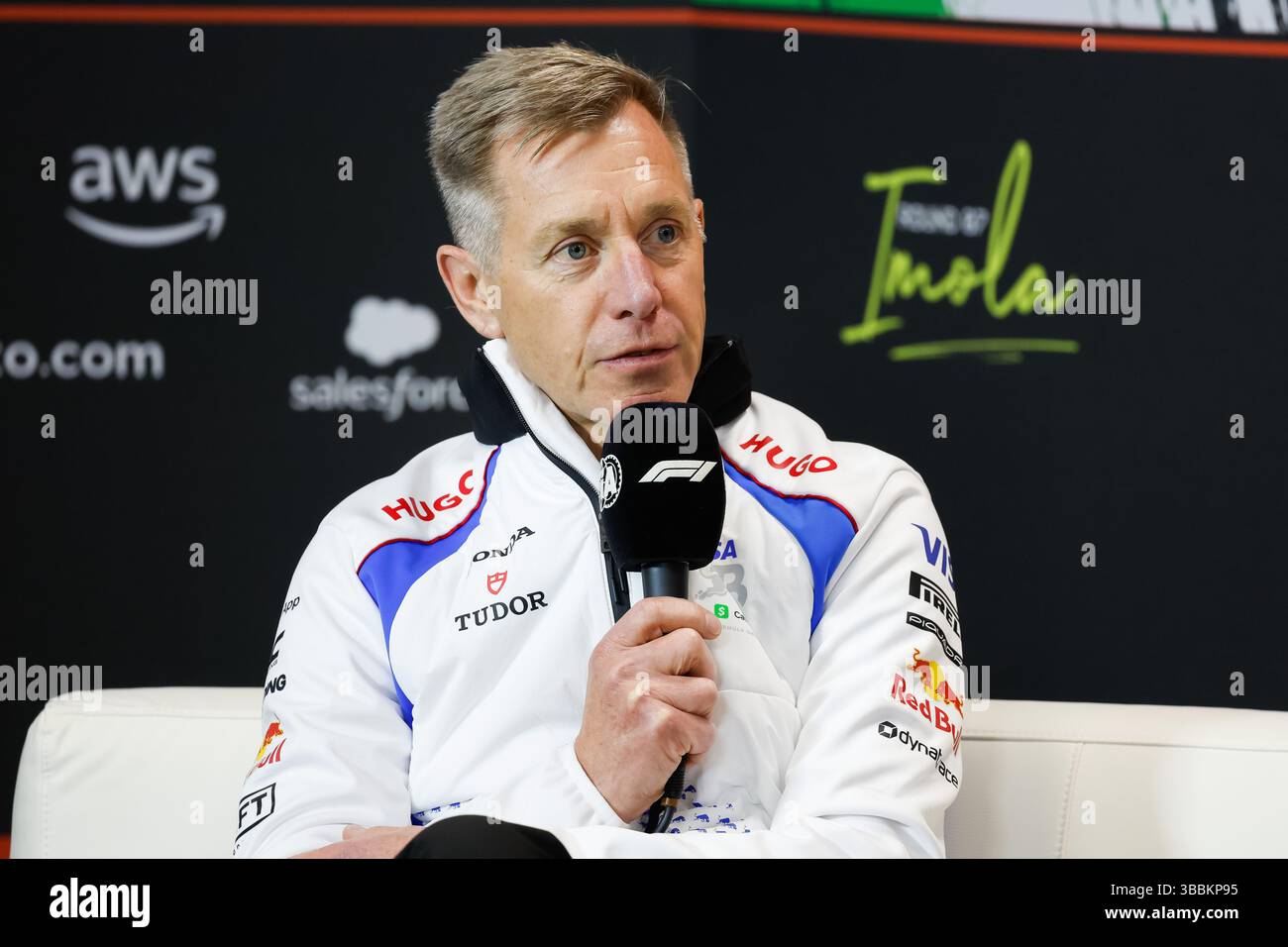 Imola, Italie. 16th May, 2025. GOSS Tim (gbr), Chief Technical Officer ...