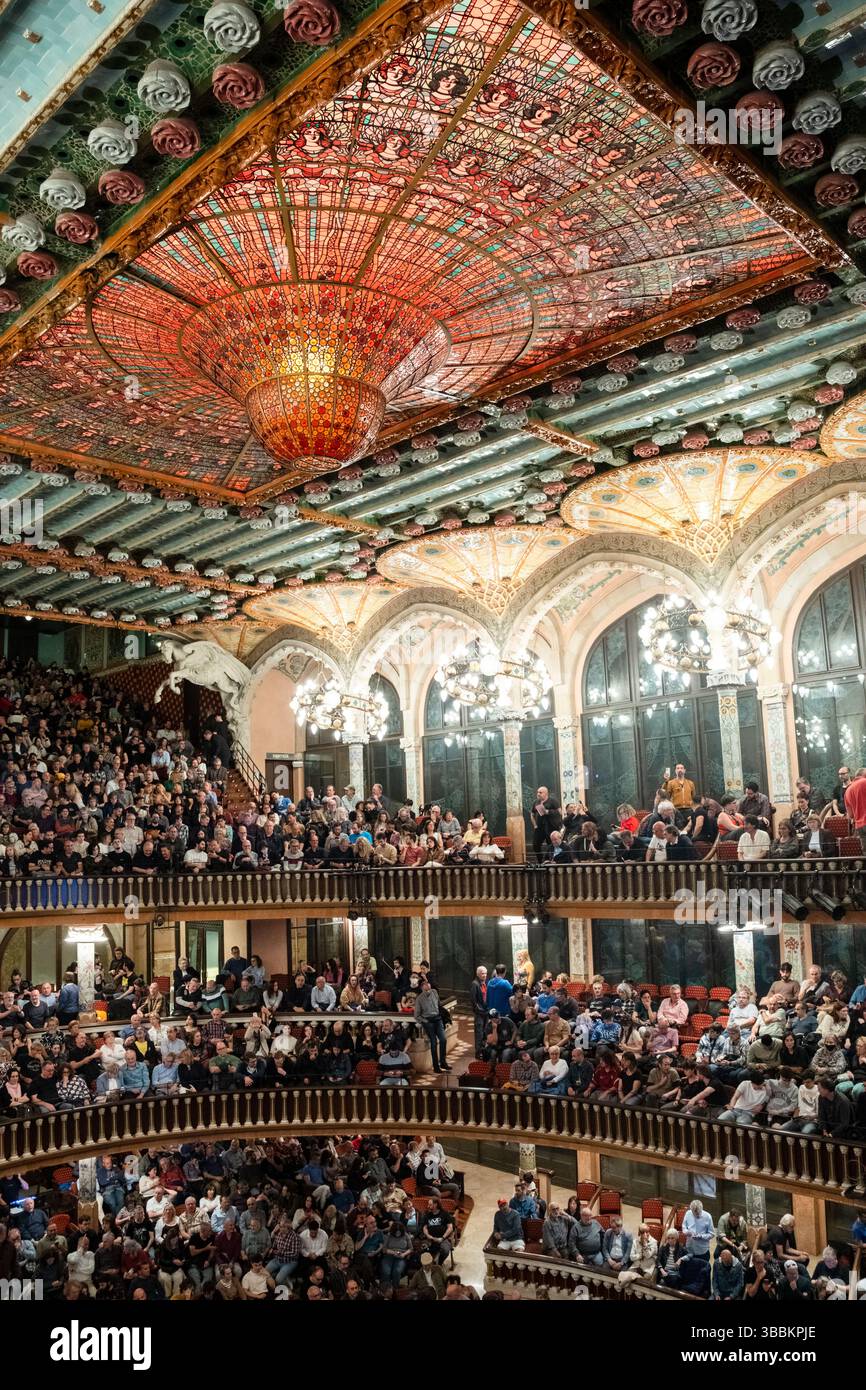 Palau de la Música Catalana, Barcelona, 7th May 2025 The crowd for the ...