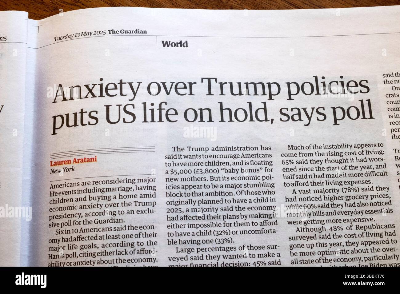 'Anxiety over (Donald) Trump policies puts US life on hold, says poll ...