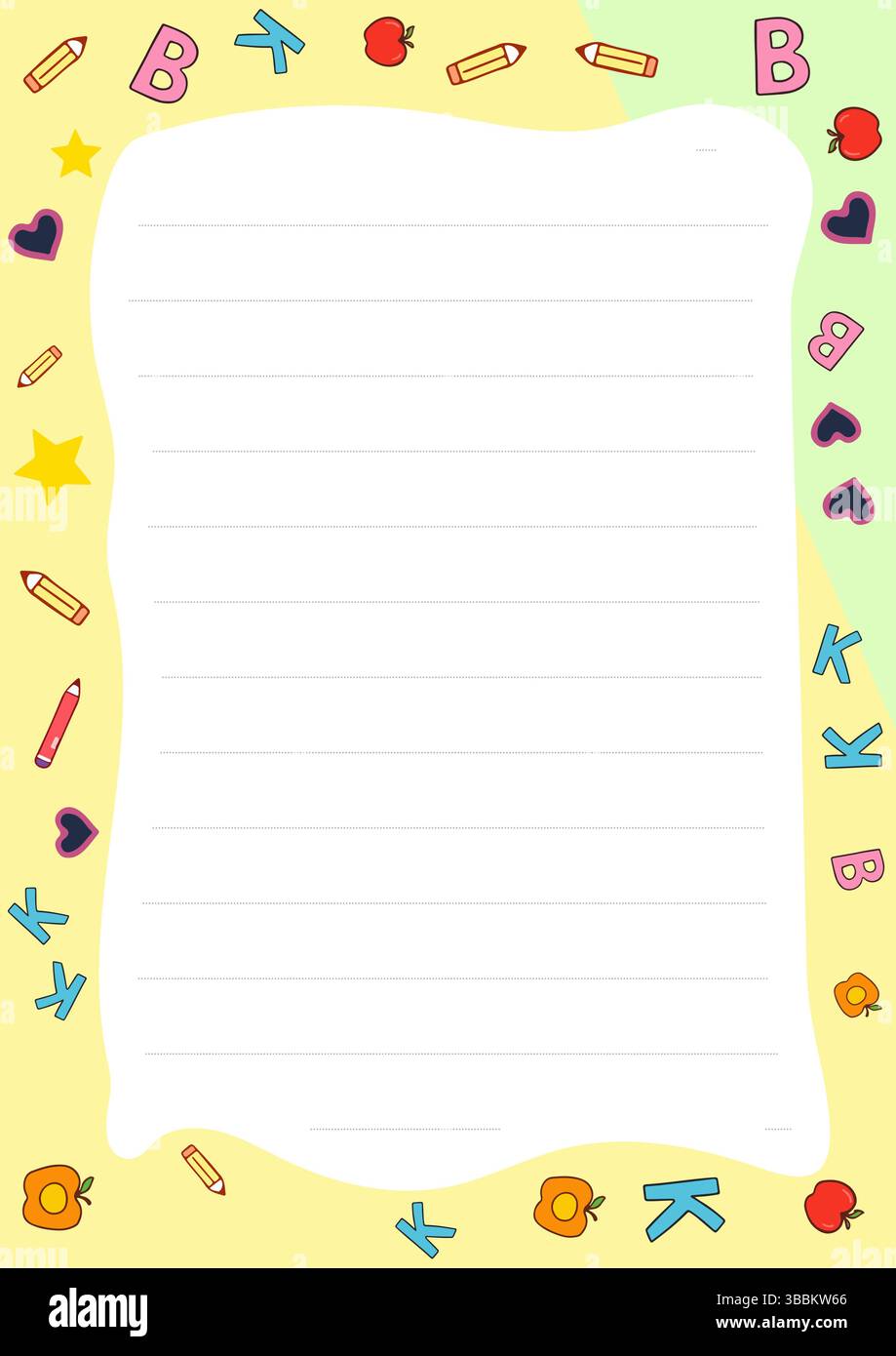 Preschool classroom drawings hi-res stock photography and images - Alamy