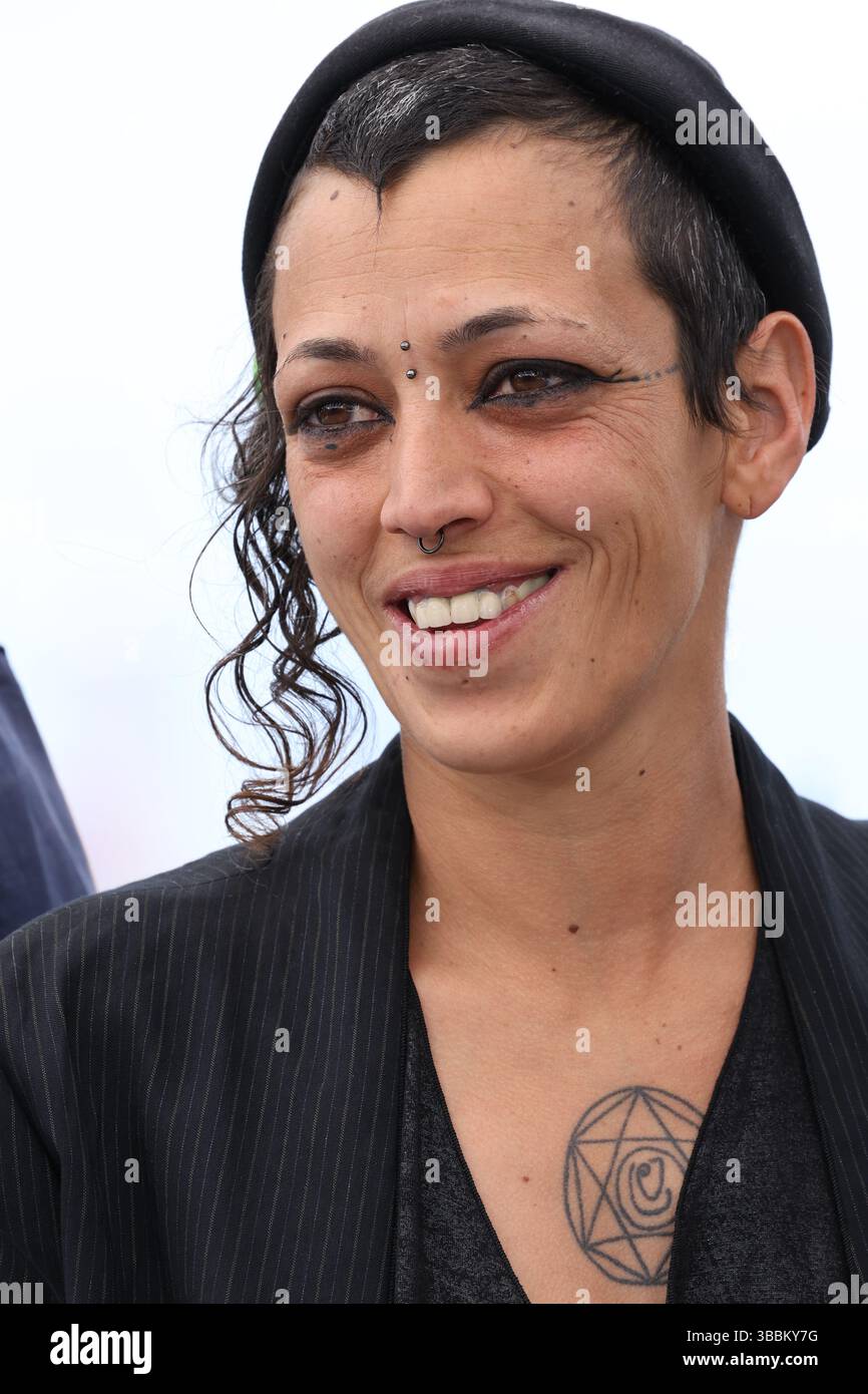 Jade Oukid at the "Sirat" photocall at the 78th annual Cannes Film Festival at Palais des ...