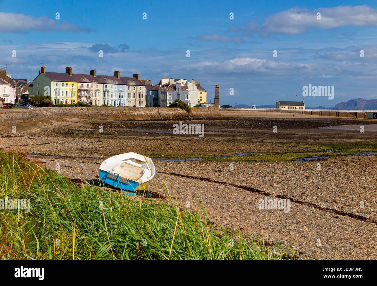 The beach at Beaumaris a small coastal resort town on the south east ...