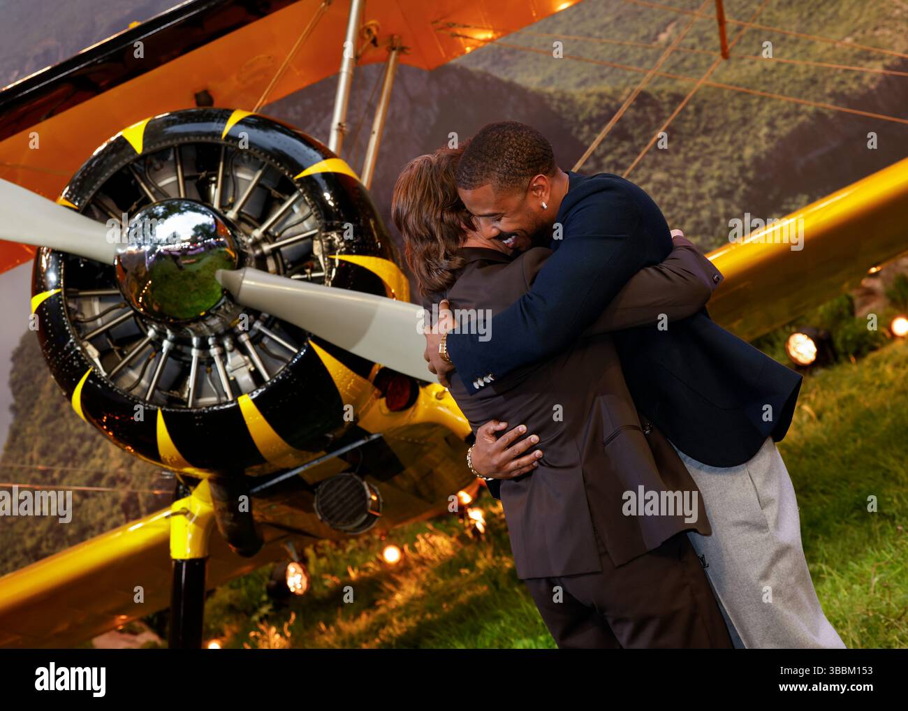 London, UK. 15th May, 2025. Tom Cruise and Michael B. Jordan attend the ...