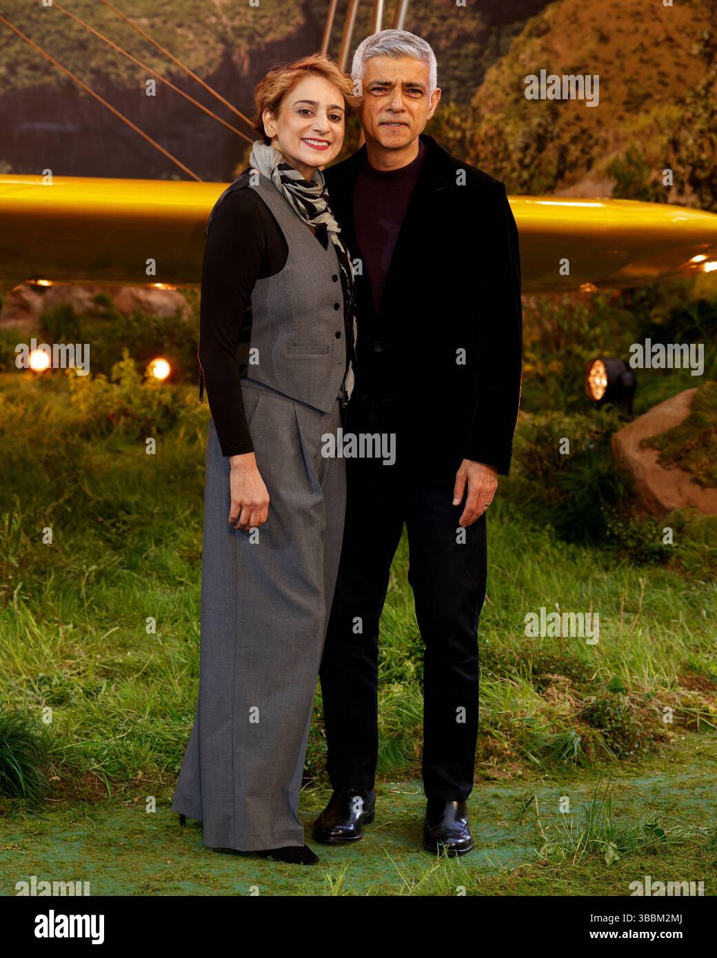 London, UK. 15th May, 2025. Saadiya Khan and Sadiq Khan attend the Mission: Impossible The Final ...