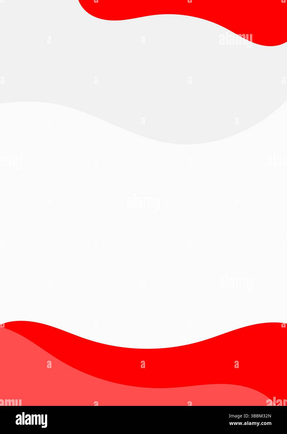 Elegant Red Wave Abstract Background Design for Presentations and ...