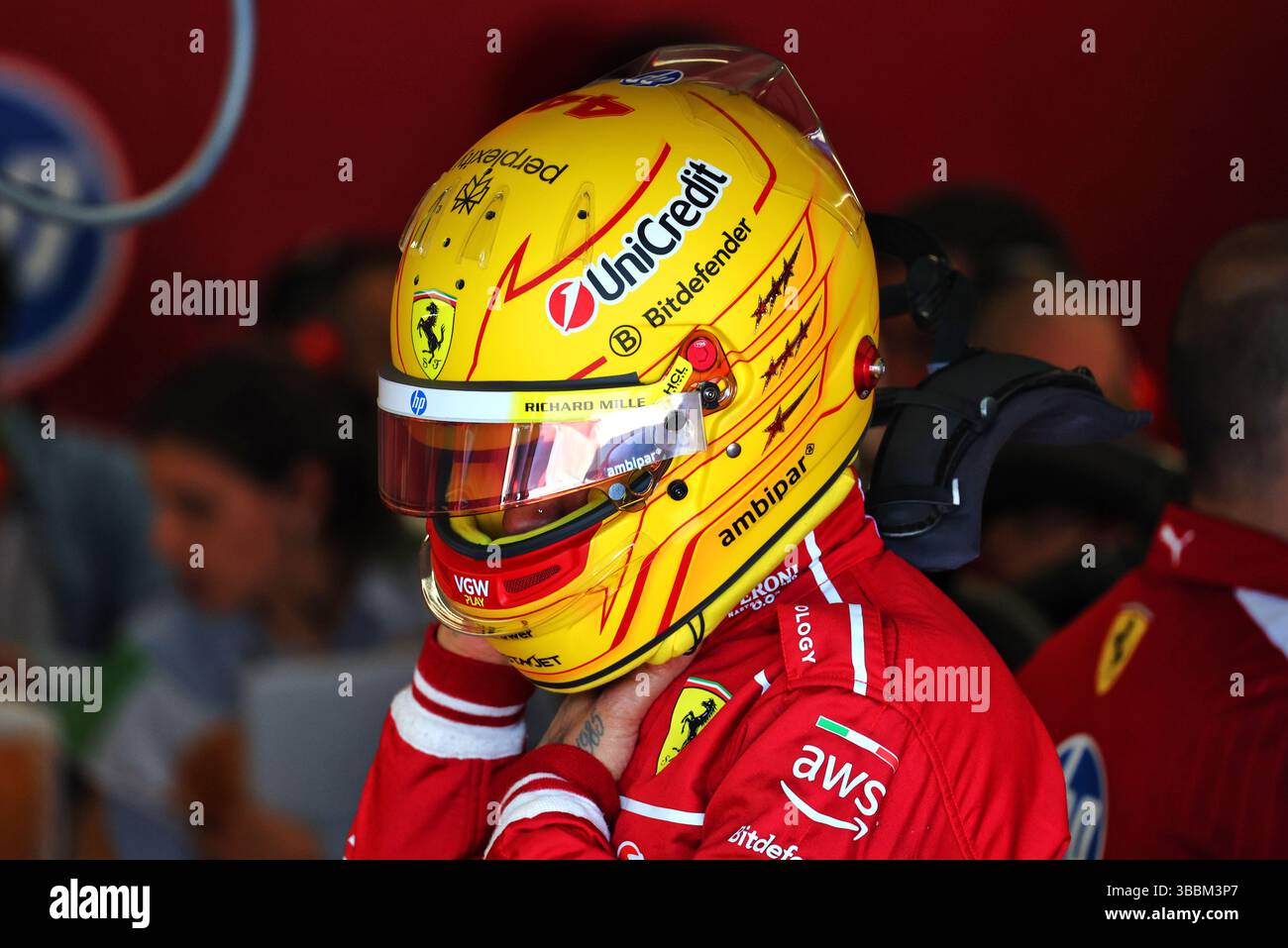 Imola, Italy. 16th May, 2025. Lewis Hamilton (GBR) Ferrari. 16.05.2025 ...