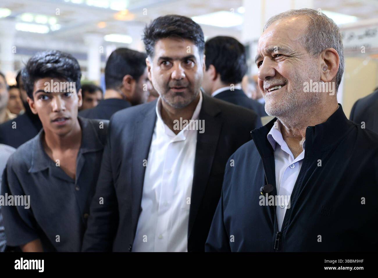 Iranian President Massoud Pezeshkian visits 36th Tehran International ...