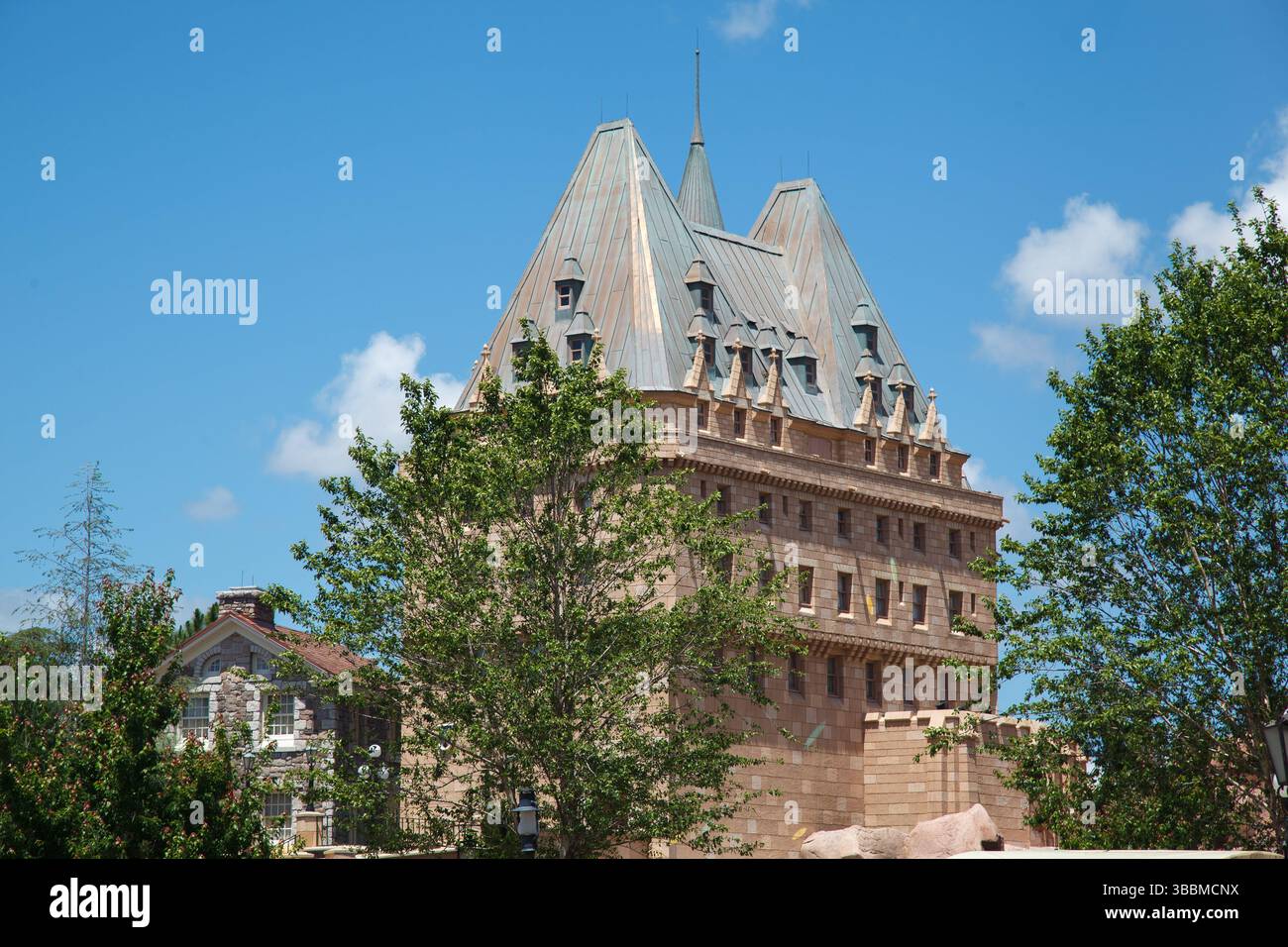 The Canada pavillon at Epcot amusement park, Disney World, Orlando ...