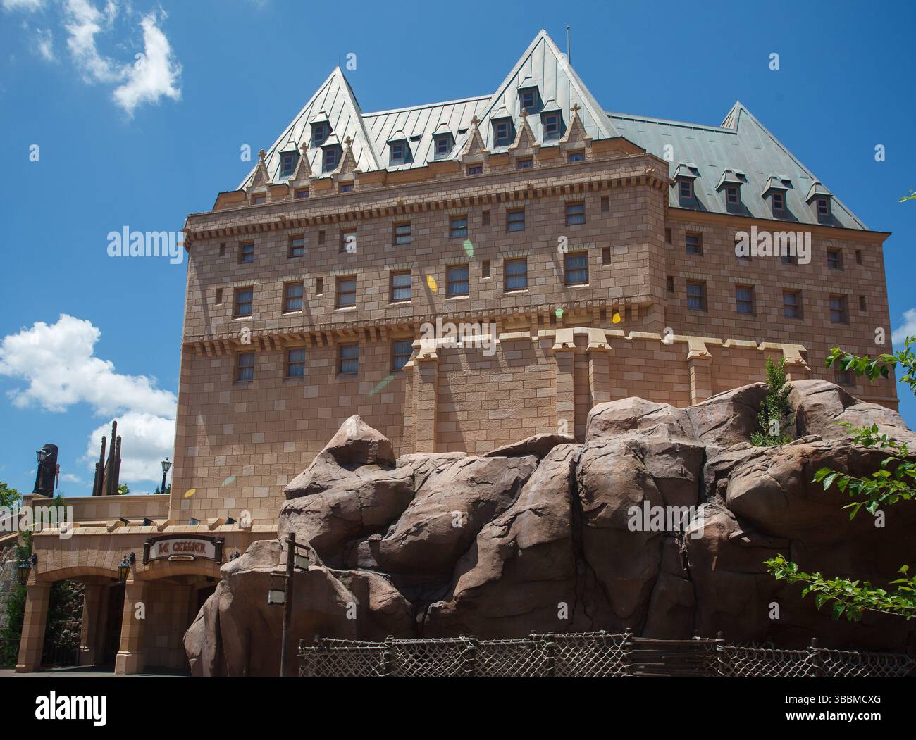 The Canada pavillon at Epcot amusement park, Disney World, Orlando ...