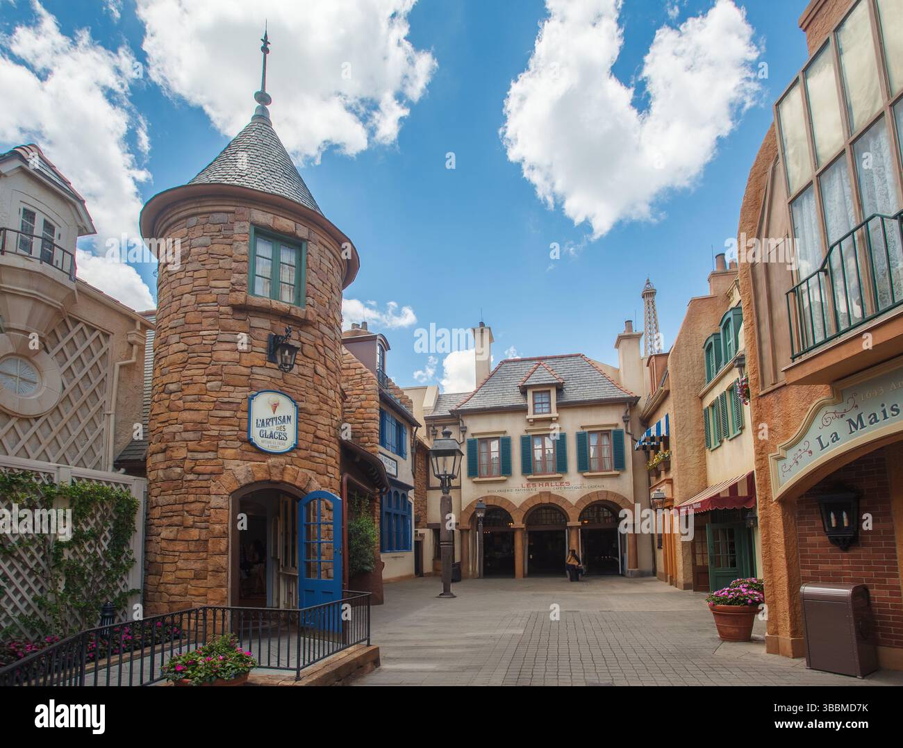 The France Pavillon at Epcot amusement park, Disney World, Orlando ...