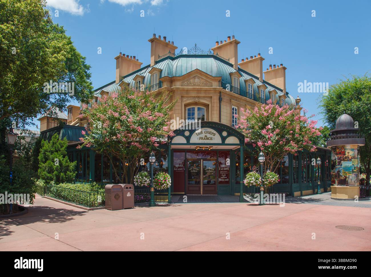 The France Pavillon at Epcot amusement park, Disney World, Orlando ...