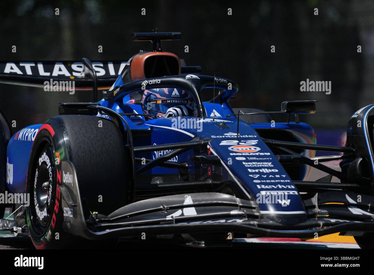 Imola, Italien. 16th May, 2025. May 16, 2025, Autodromo Enzo e Dino Ferrari, Imola, Formula 1 ...