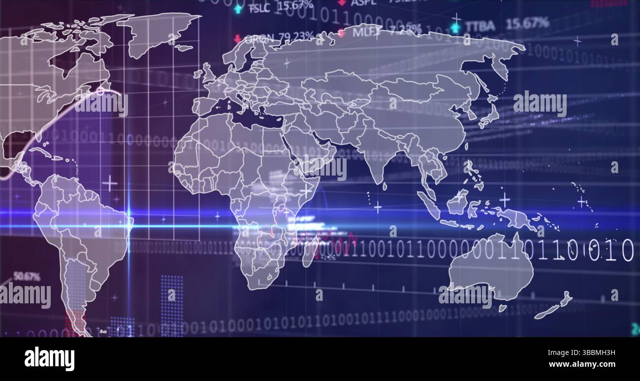 Displaying world map outline hi-res stock photography and images - Alamy