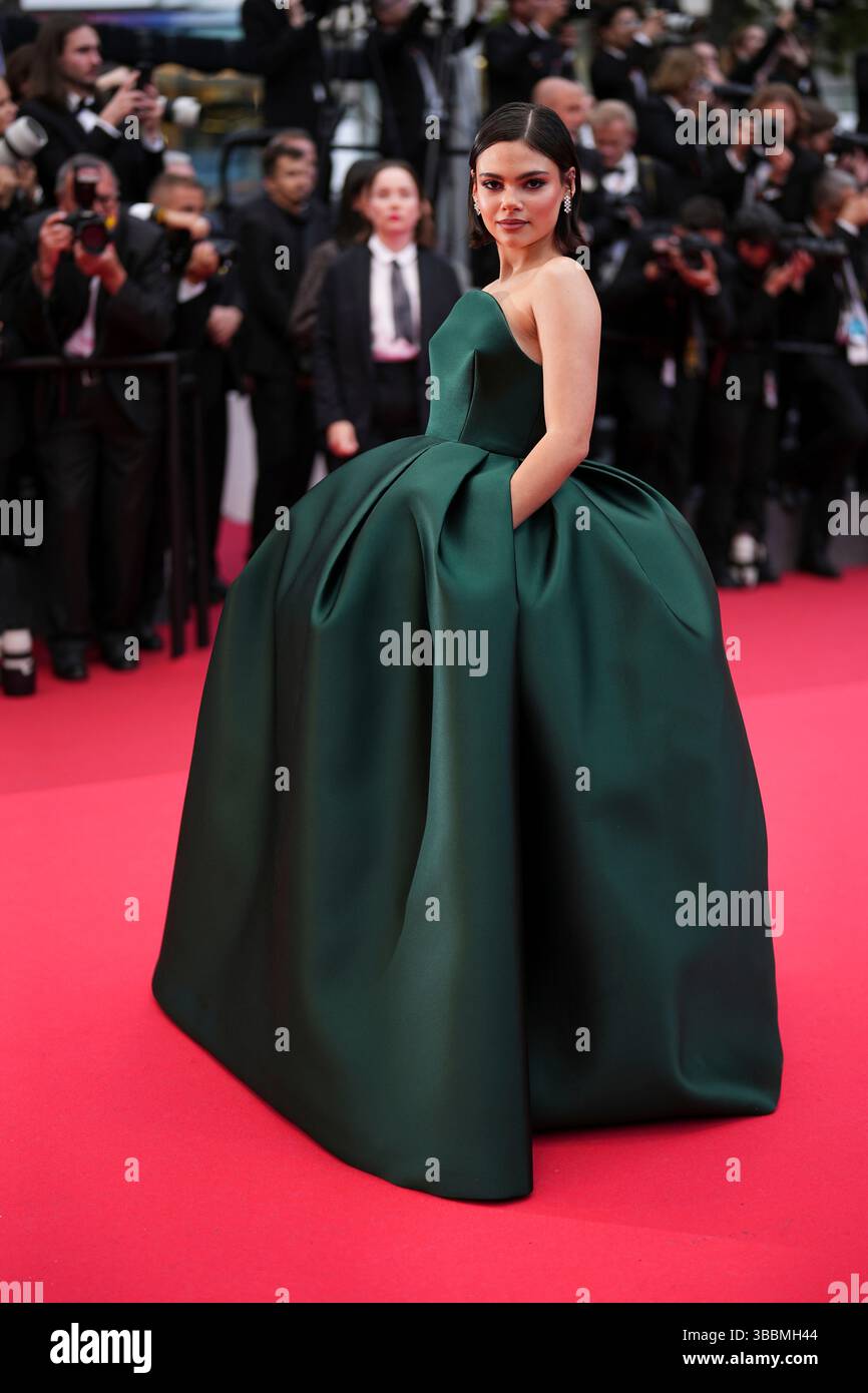 Ariana Greenblatt poses for photographers upon arrival at the premiere ...