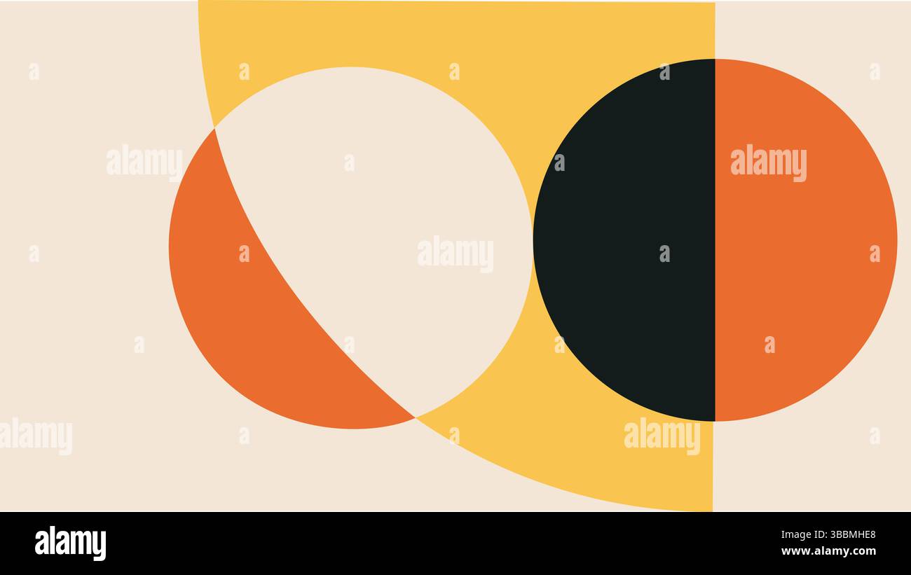 Minimal Abstract Design with Blocks Background Stock Vector Image & Art ...