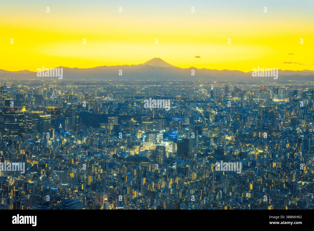 High-resolution photo of Tokyo cityscape taken from the Tokyo Skytree ...