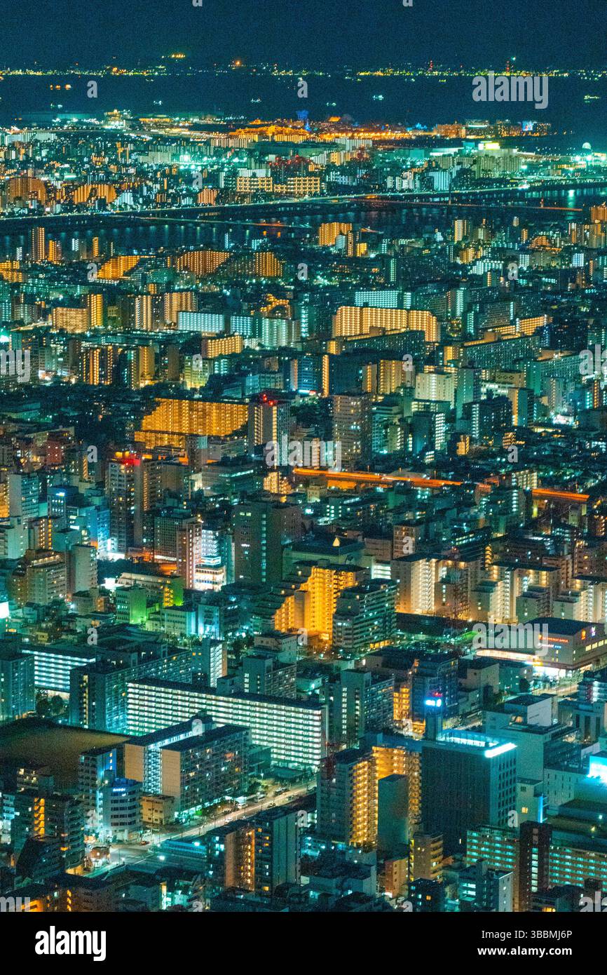 High-resolution photo of Tokyo cityscape taken from the Tokyo Skytree ...