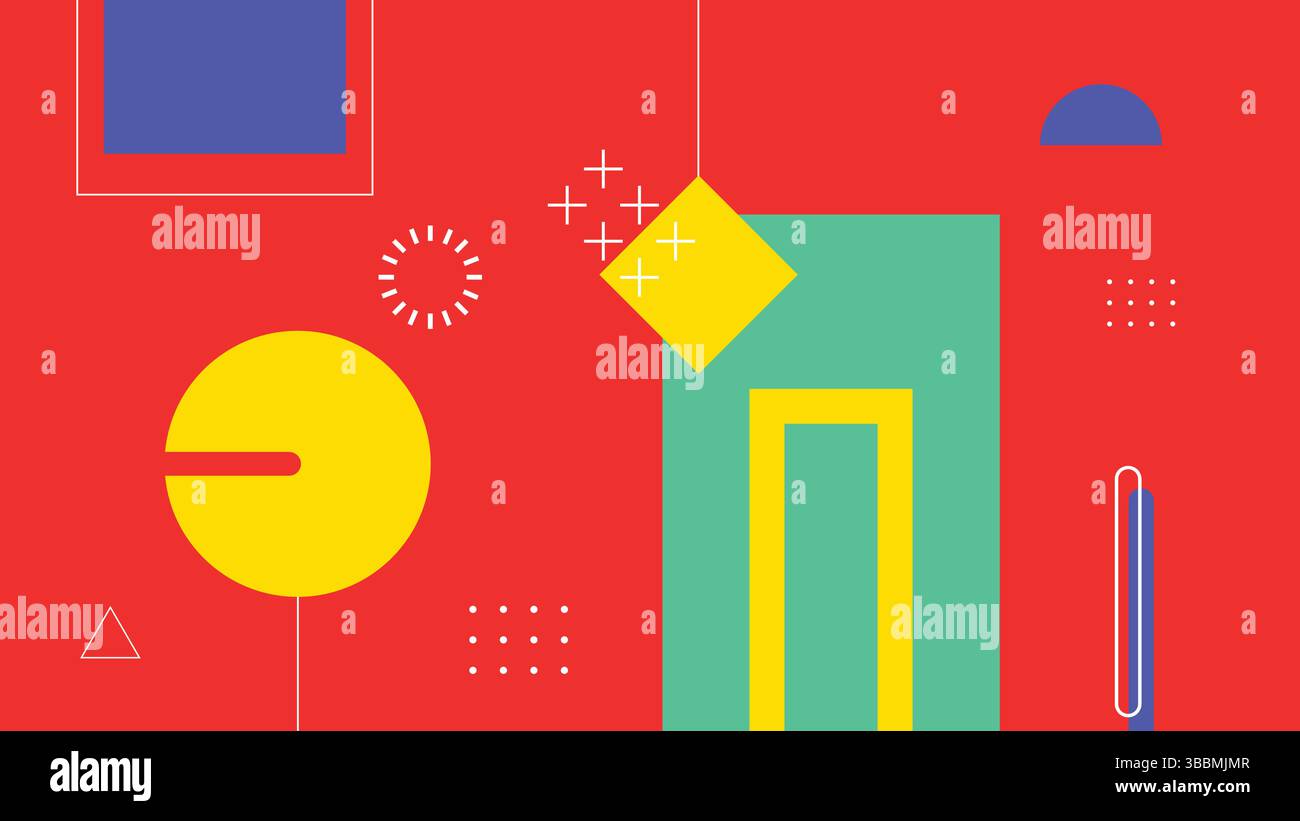 Abstract modernist art Stock Vector Images - Alamy