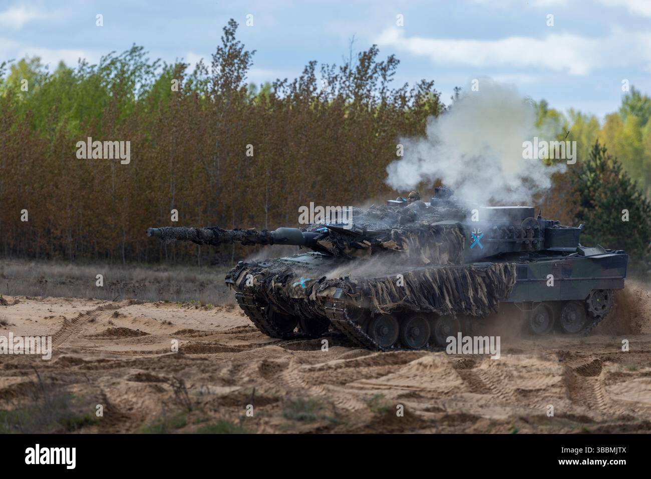 German soldiers take part in a military exercise 'Iron Wolf 2025-I' at ...