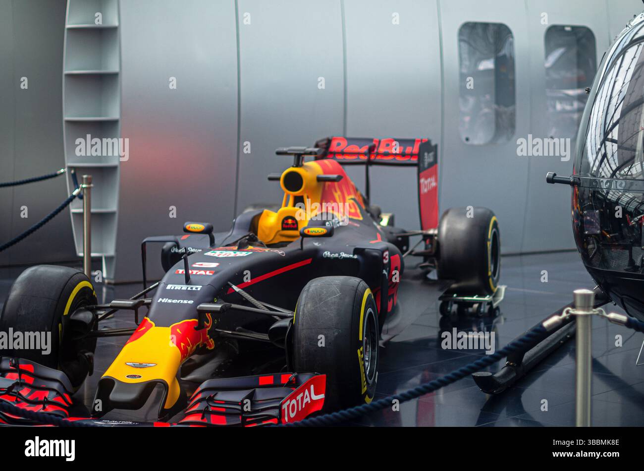 Editorial - Red Bull Racing Car on Display at Hangar-7 in Salzburg ...