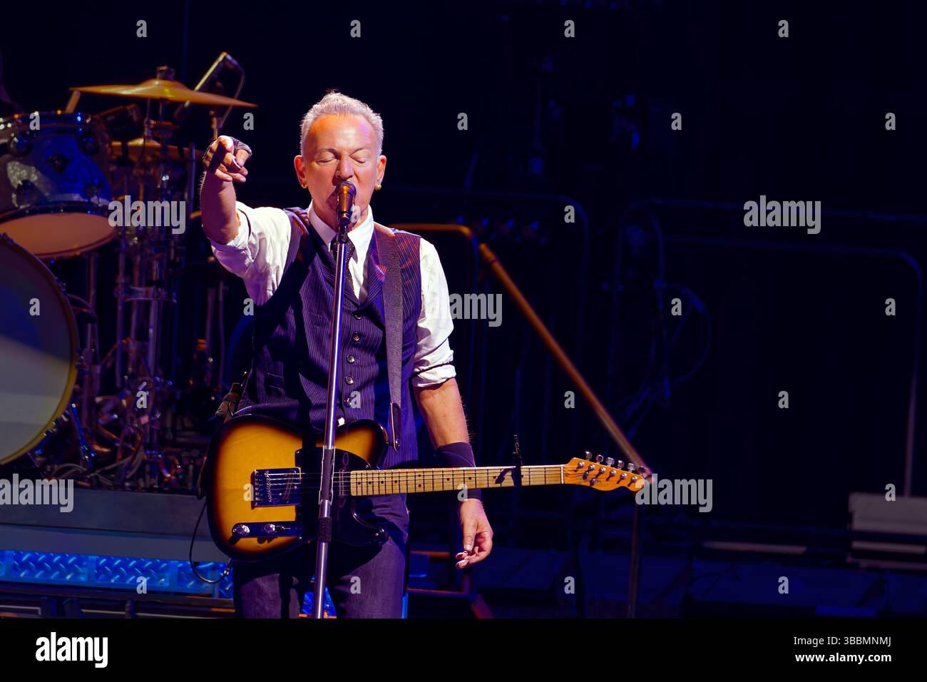 May 14, 2025, Manchester, United Kingdom: BRUCE SPRINGSTEEN and the E ...