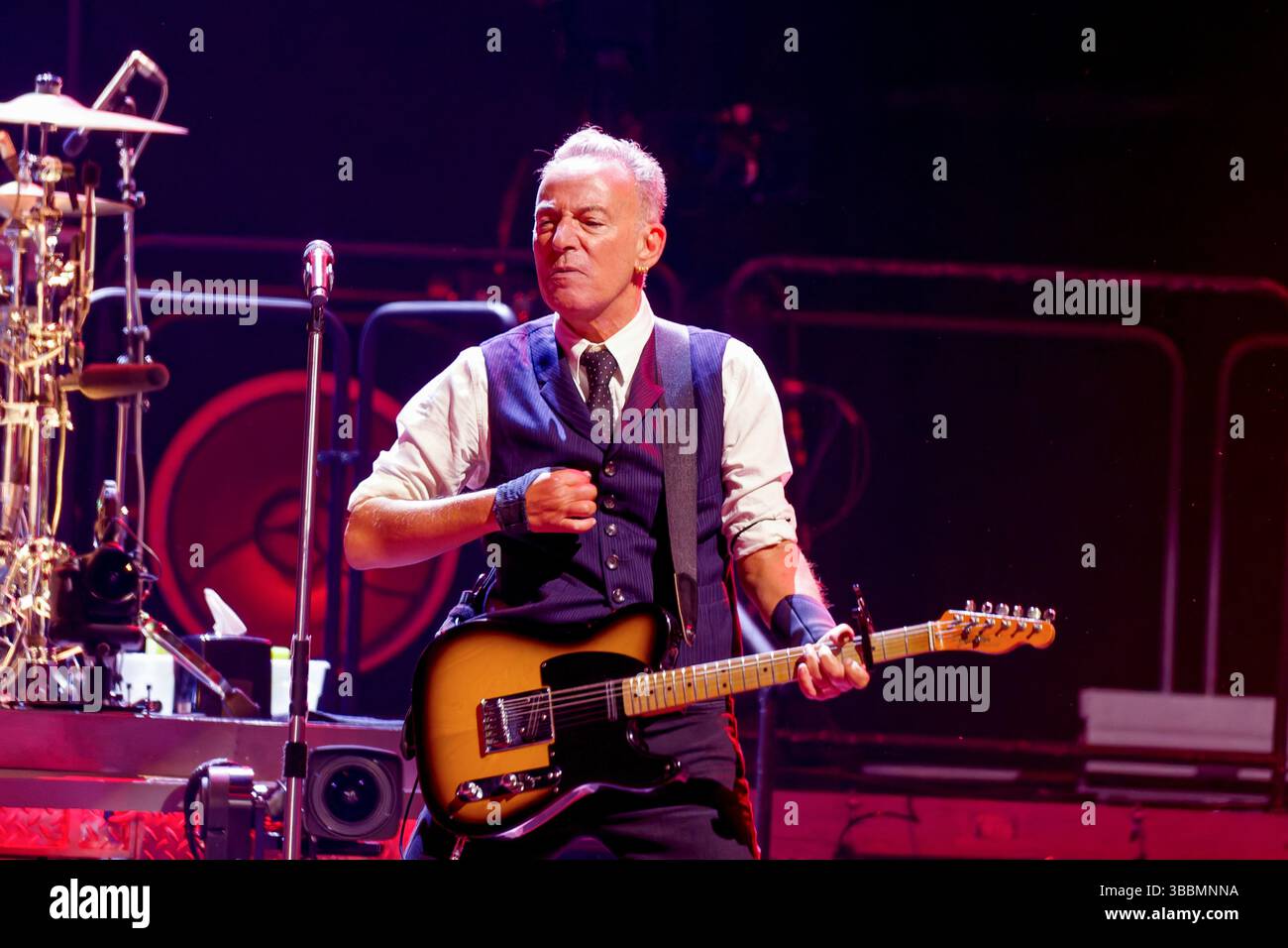 May 14, 2025, Manchester, United Kingdom: BRUCE SPRINGSTEEN and the E ...