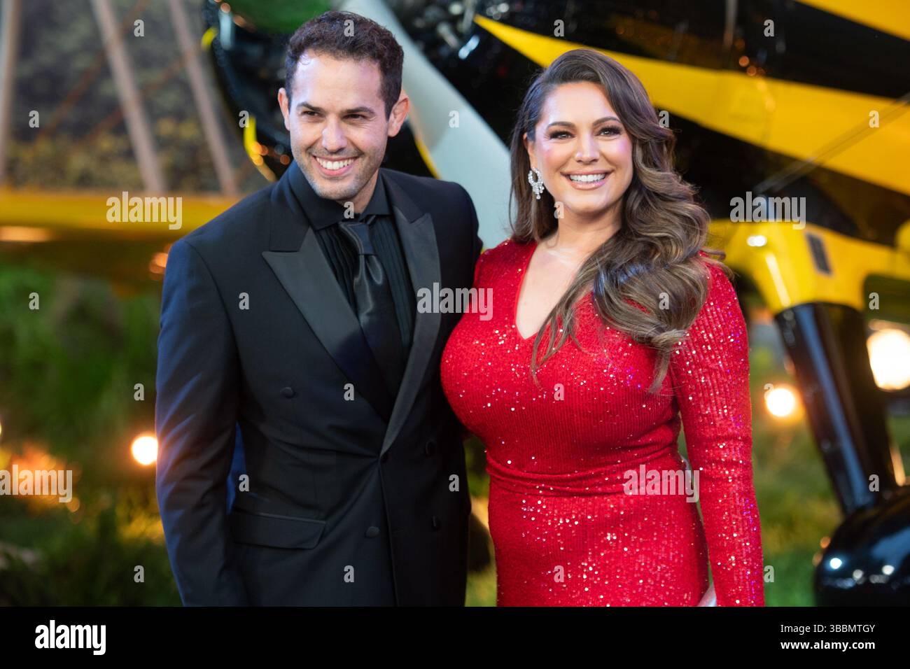 London, UK. 15 May, 2025. Pictured: Jeremy Parisi and Kelly Brook ...