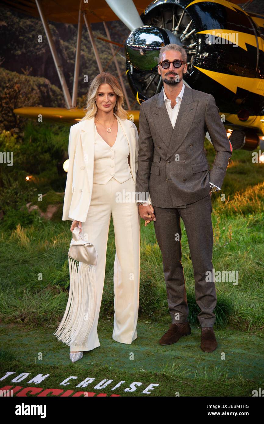 London, UK. 15 May, 2025. Pictured: Millie Mackintosh and Hugo Taylor ...