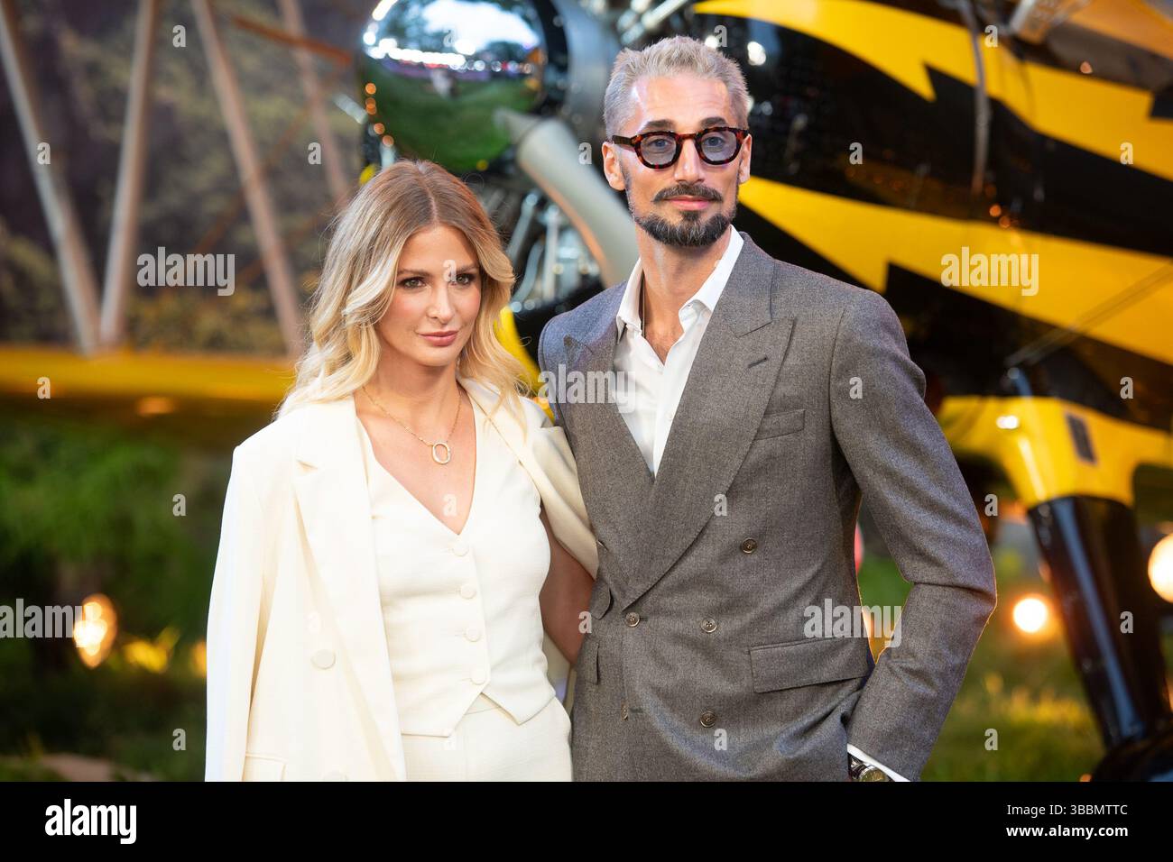London, UK. 15 May, 2025. Pictured: Millie Mackintosh and Hugo Taylor ...