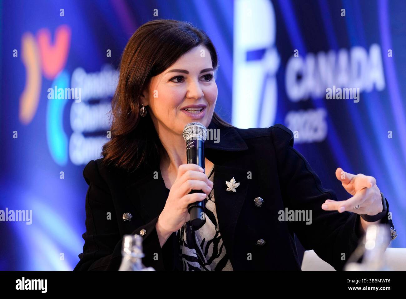 Ottawa, Canada. 16th May, 2025. Candace Laing, President and CEO of the ...