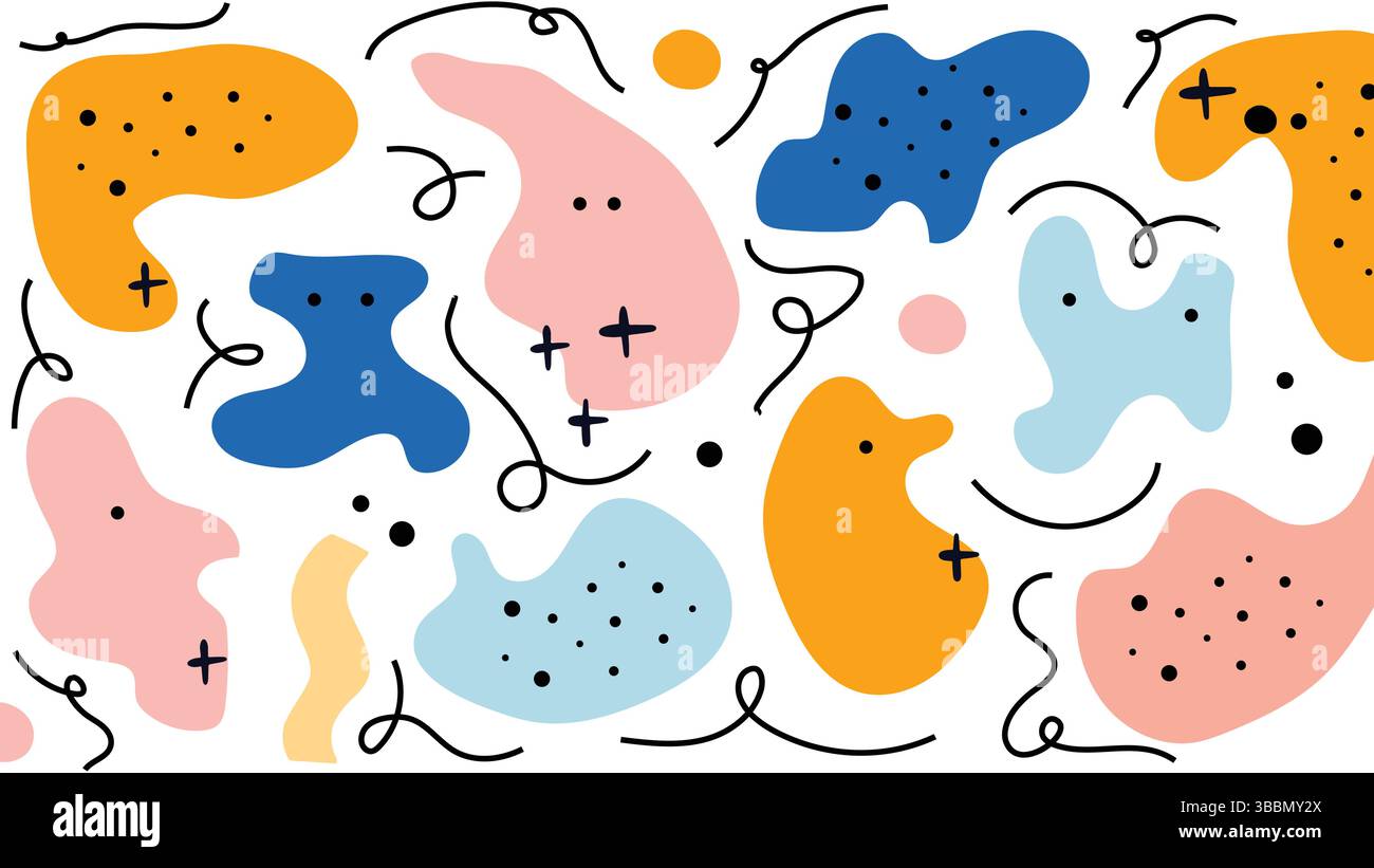 Colorful Abstract Crowns White Background Stock Vector Image & Art - Alamy