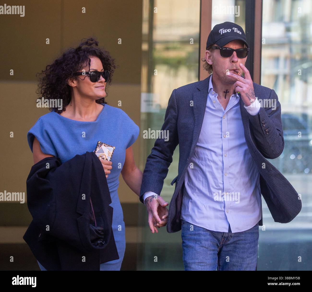London, England, UK. 16th May, 2025. LAUERENCE FOX leaves Westminster ...