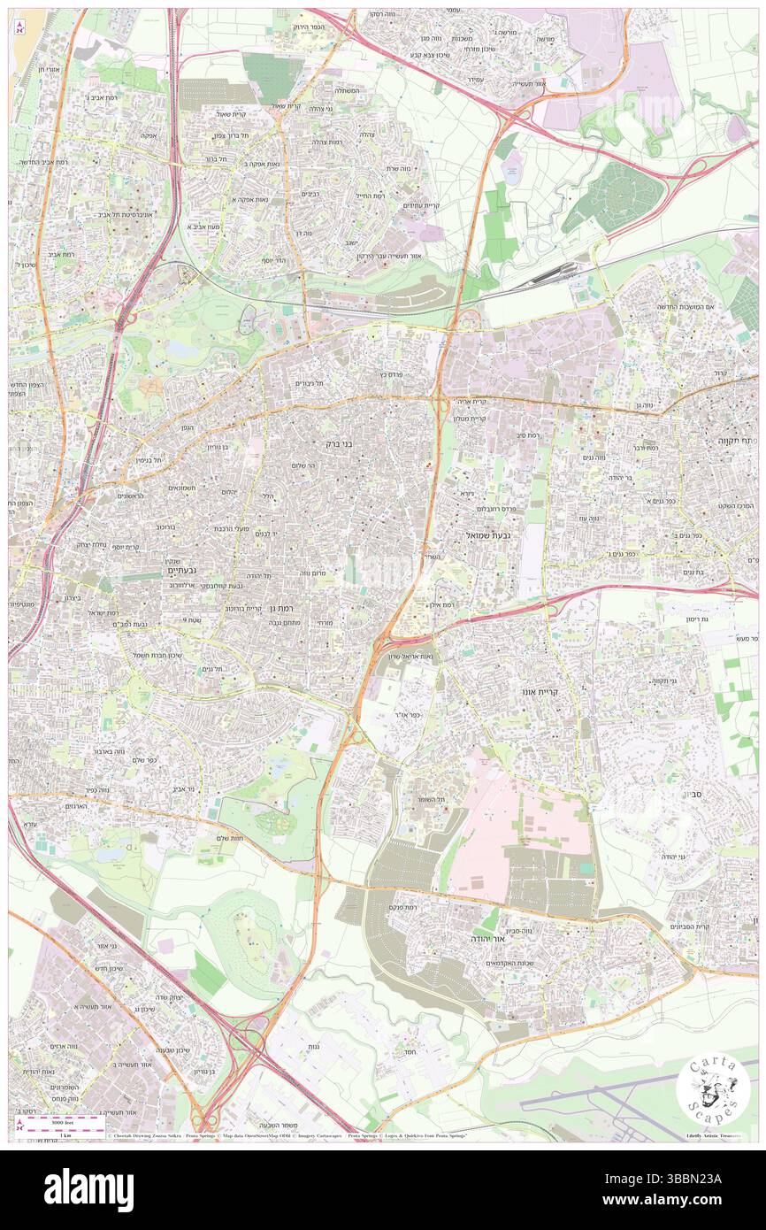 ShkhunatHaPoelHaMizrahiVav, IL, Israel, Tel Aviv, N 32 4' 20'', N 34 50 ...