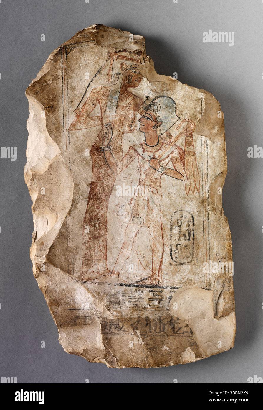 Ramesses ii suckled by a goddess hi-res stock photography and images ...