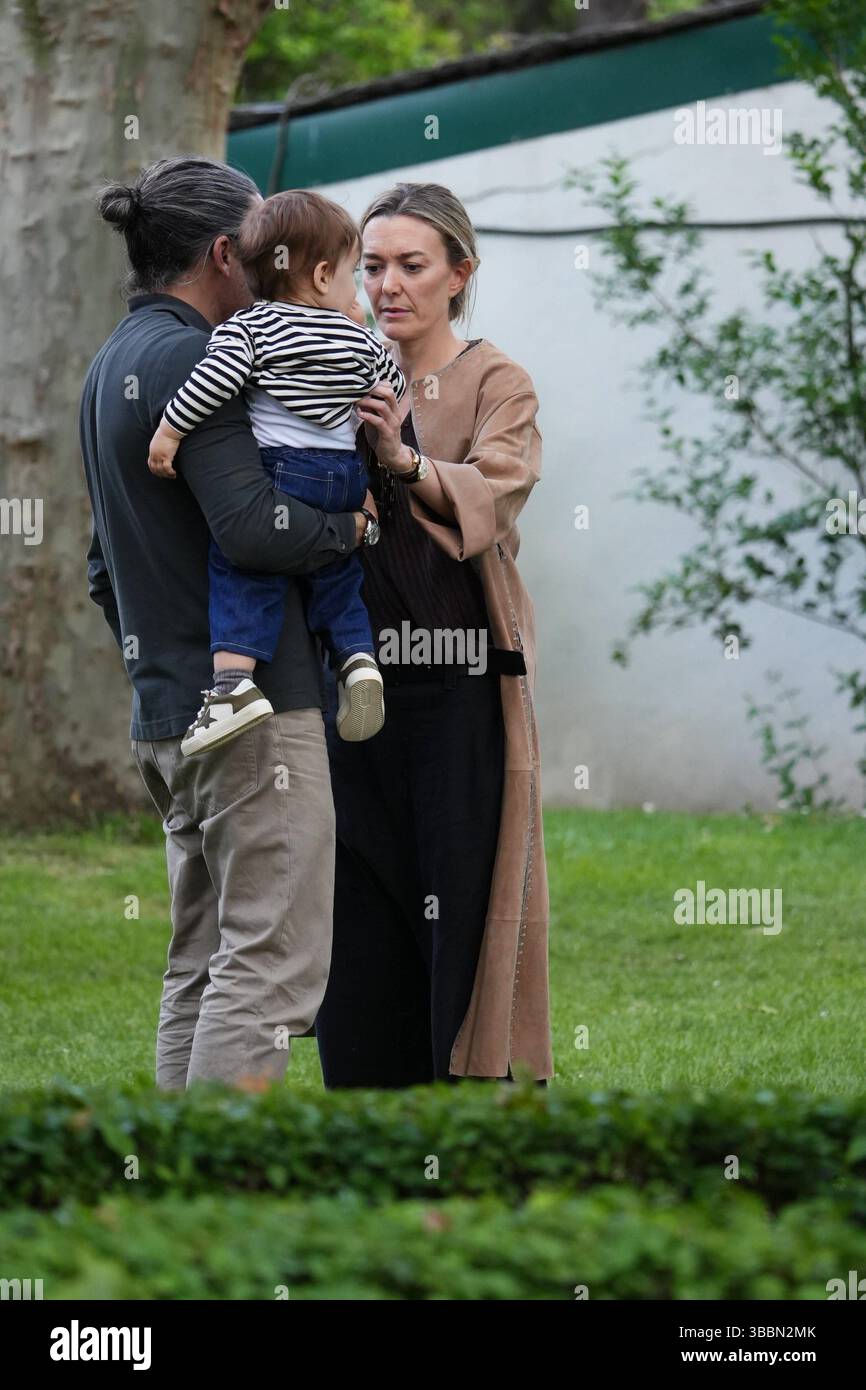 Madrid, Spain. 16th May, 2025. Marta Ortega and Carlos Torretta during ...