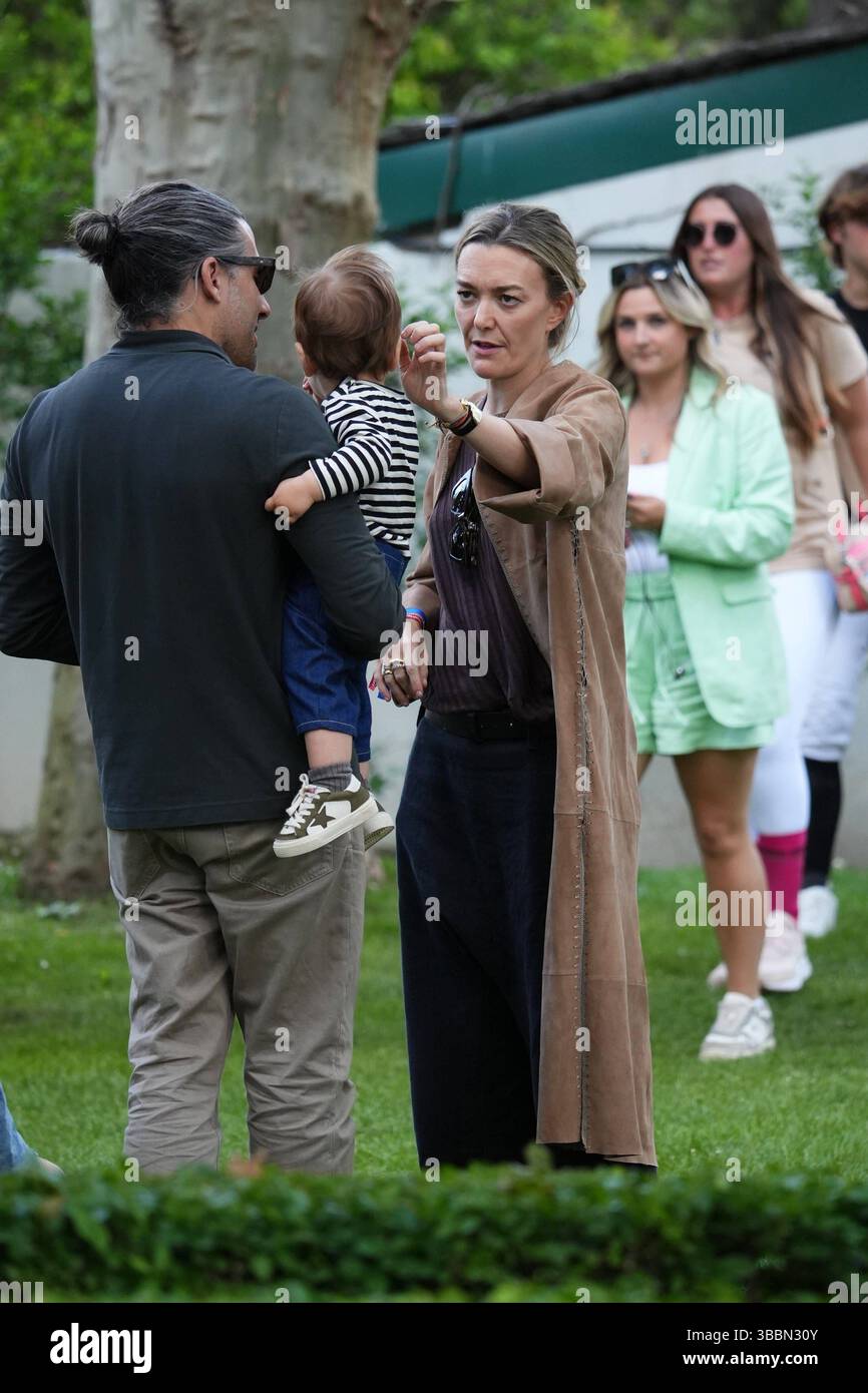 Madrid, Spain. 16th May, 2025. Marta Ortega and Carlos Torretta during ...