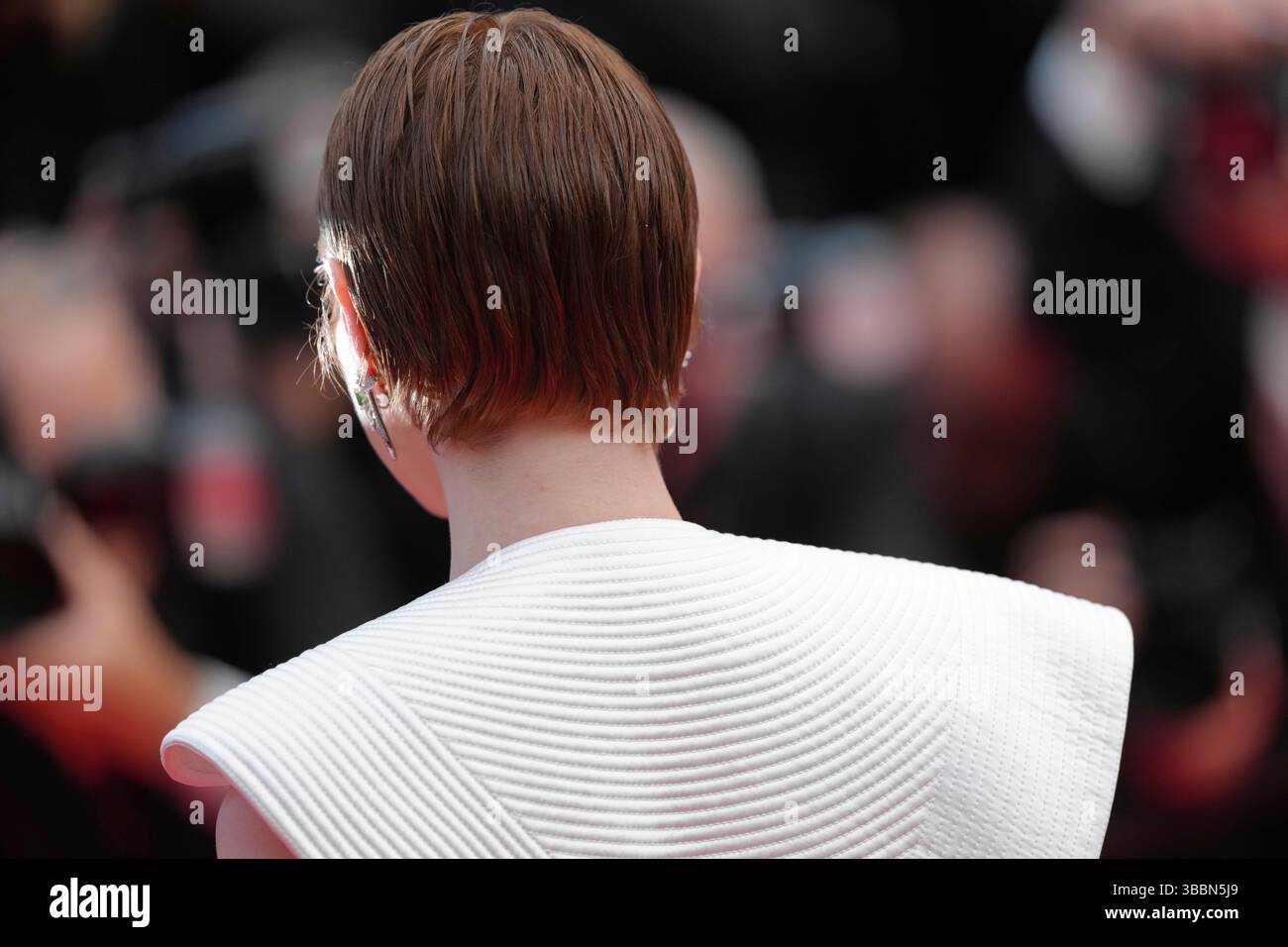 Emma Stone poses for photographers upon arrival at the premiere of the ...