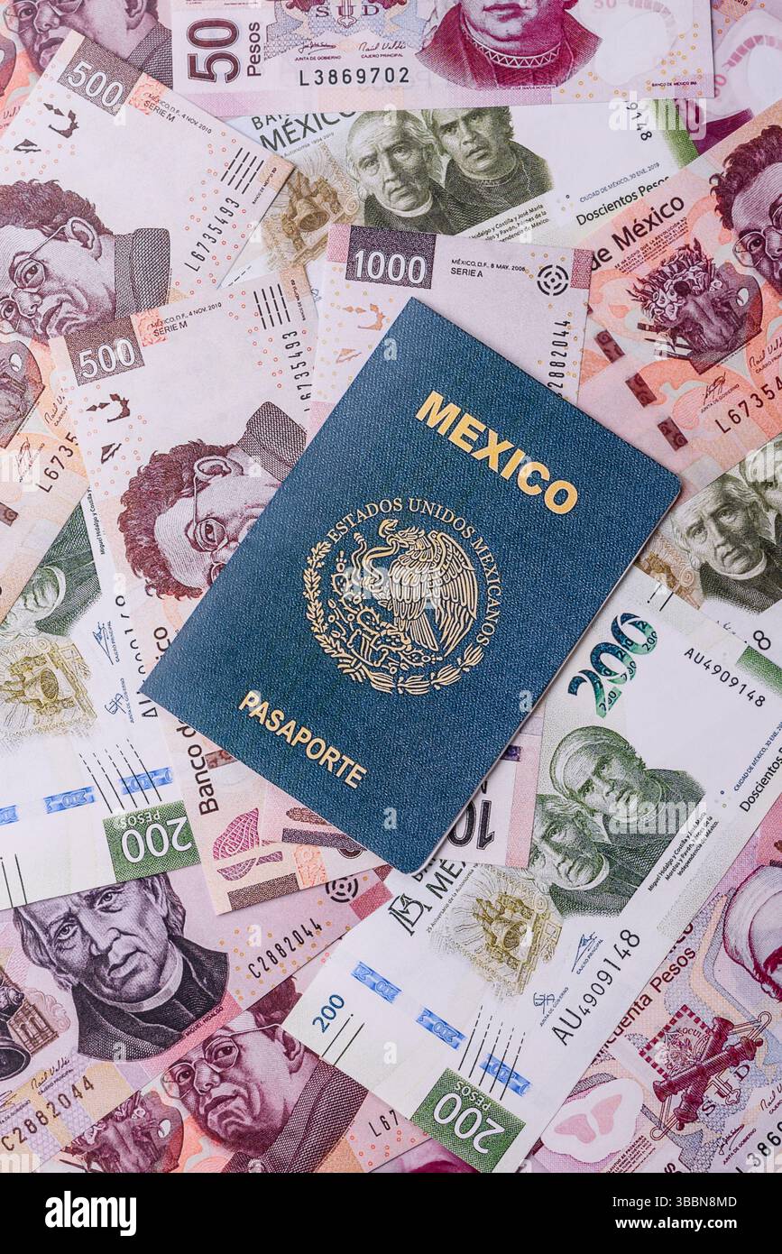 Mexican passport for travelling, flying and doing business. Mexico ...
