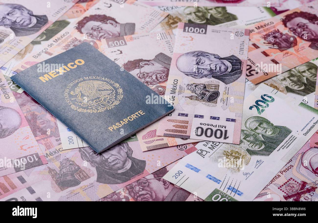 Mexican passport for travelling, flying and doing business. Mexico ...
