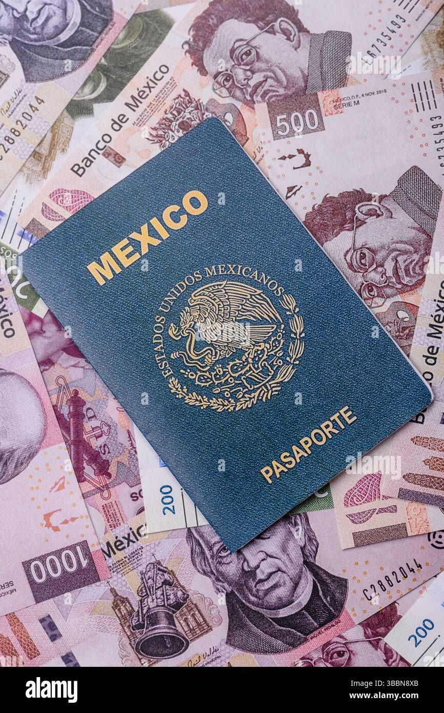 Mexican passport for travelling, flying and doing business. Mexico ...