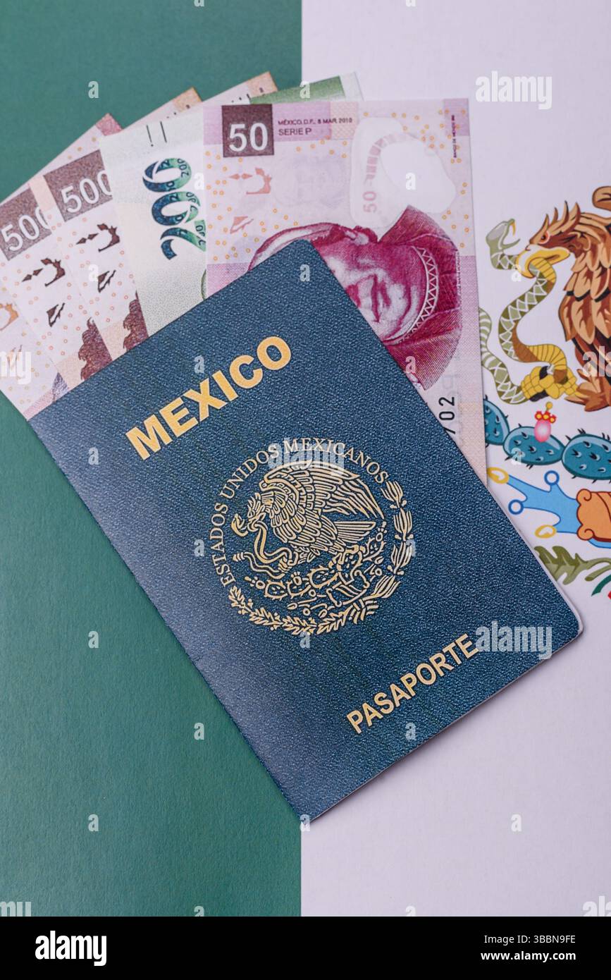 Mexican passport for travelling, flying and doing business. Mexico ...