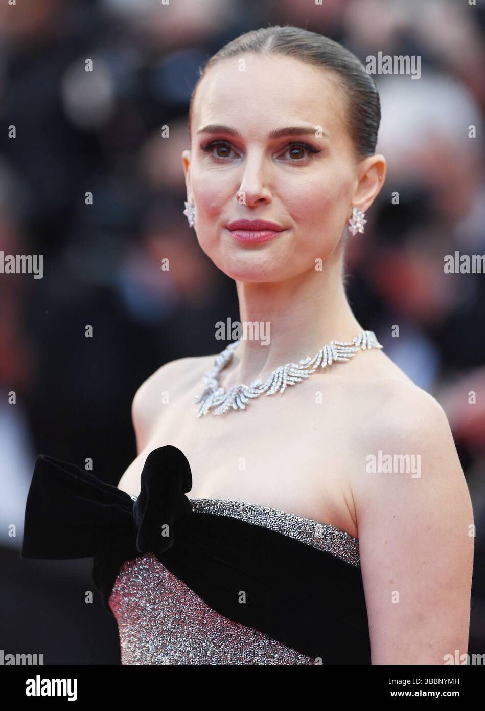 American actress Natalie Portman attends the premiere of Eddington at ...